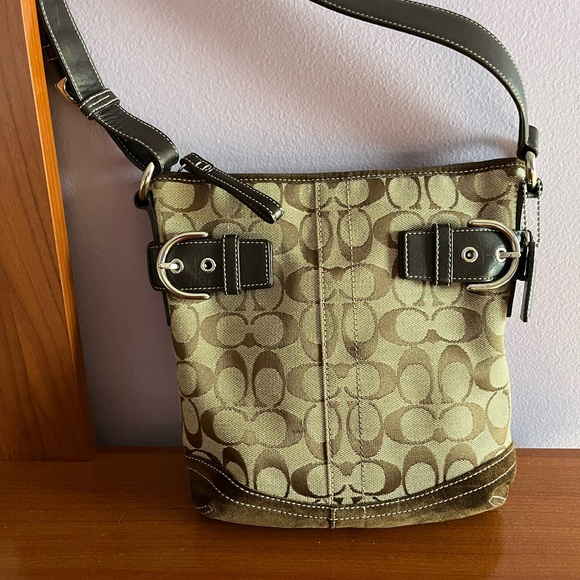 Coach | Bags | Coach Iconic Print Canvas Bag | Poshmark